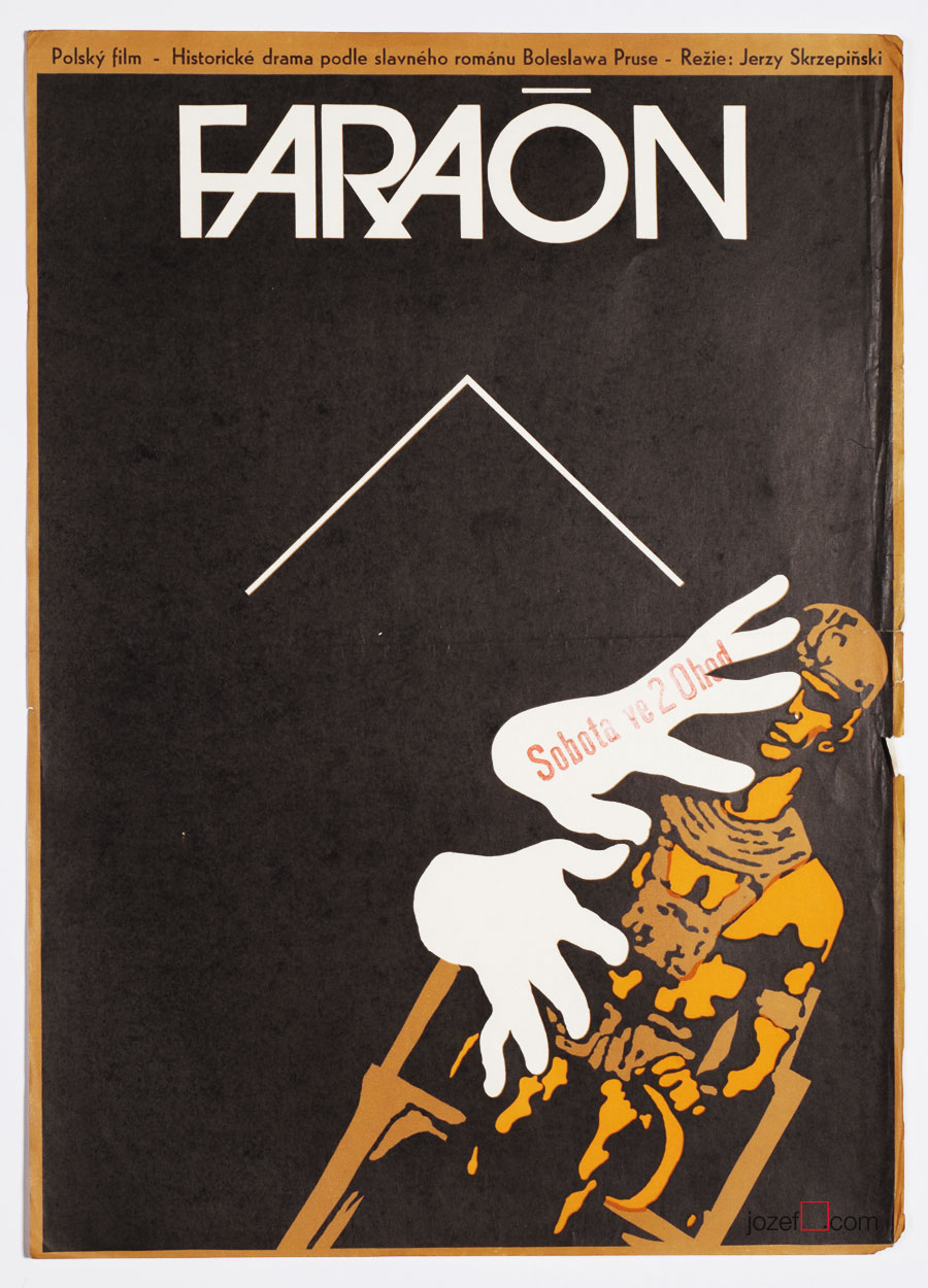 Movie Poster, Pharaoh, Excellent 1960s Poster Art