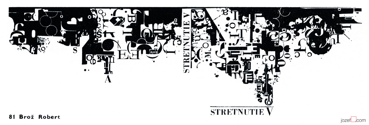 Robert Brož, Typography, Book Design - Poster Blog