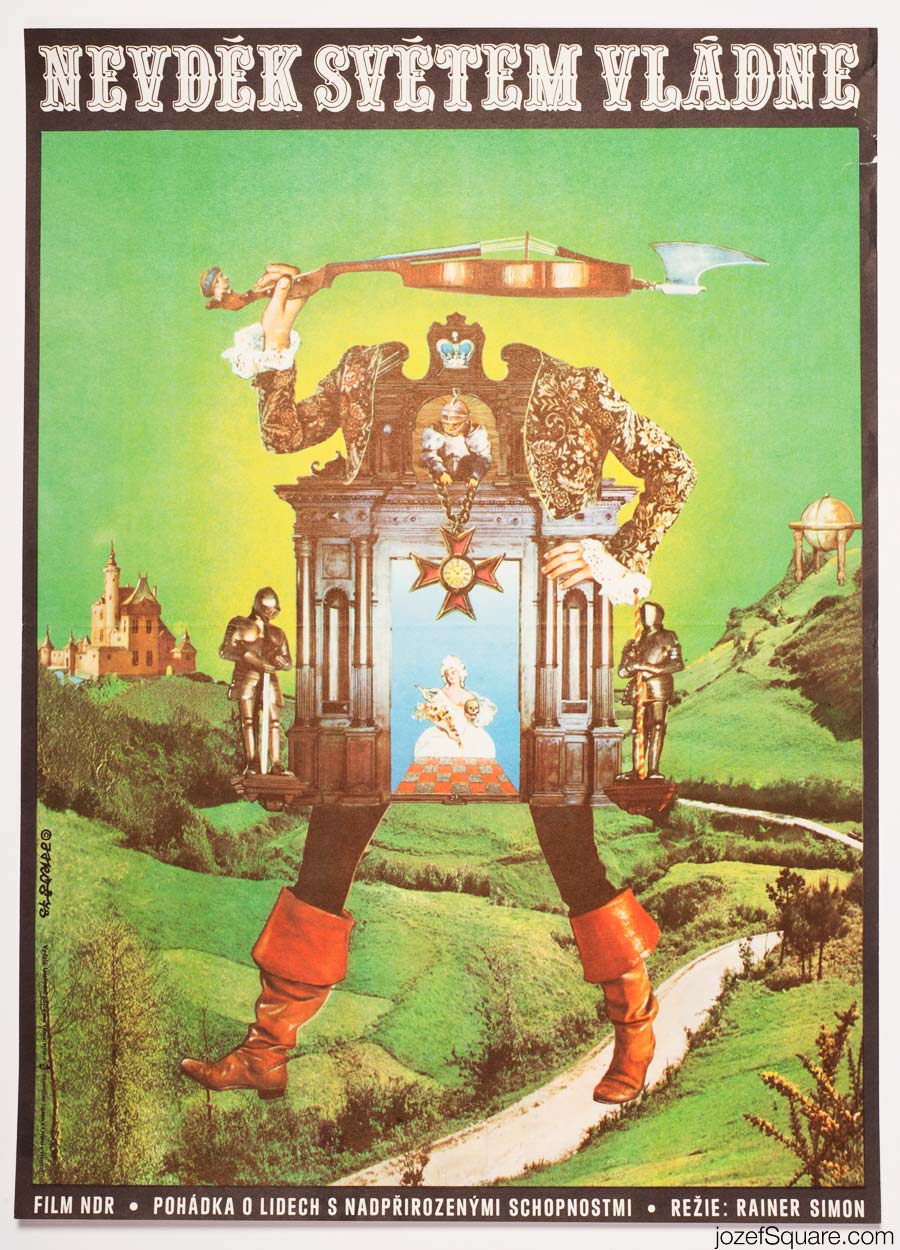 How Six Men Got On in the World Movie Poster, Grimm Brothers